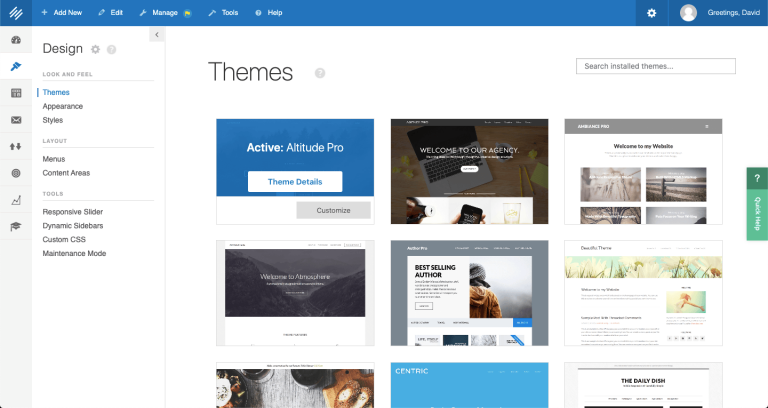 Changing Themes in Rainmaker Platform - Rainmaker Digital