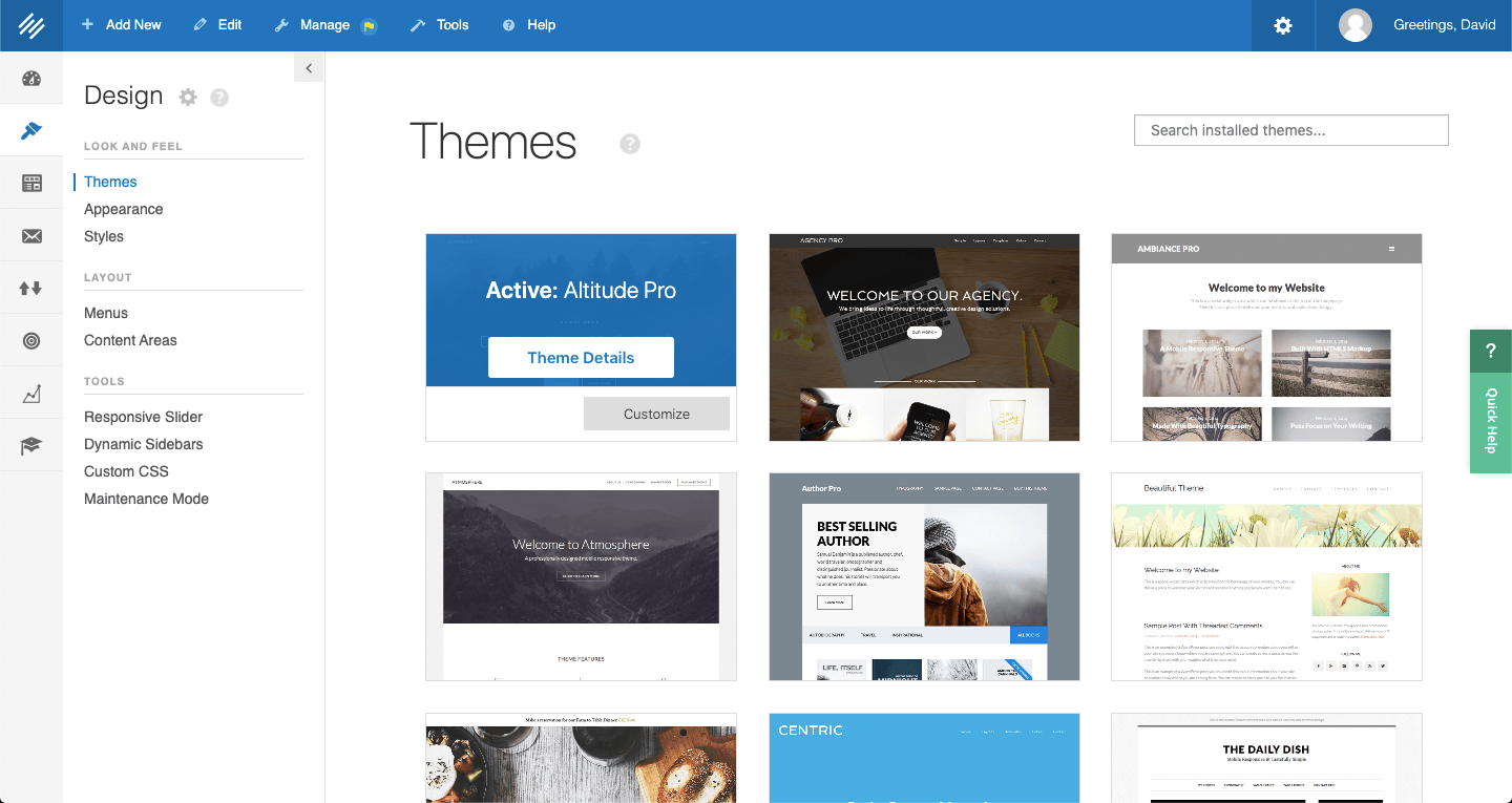 Changing Themes in Rainmaker Platform - Rainmaker Digital